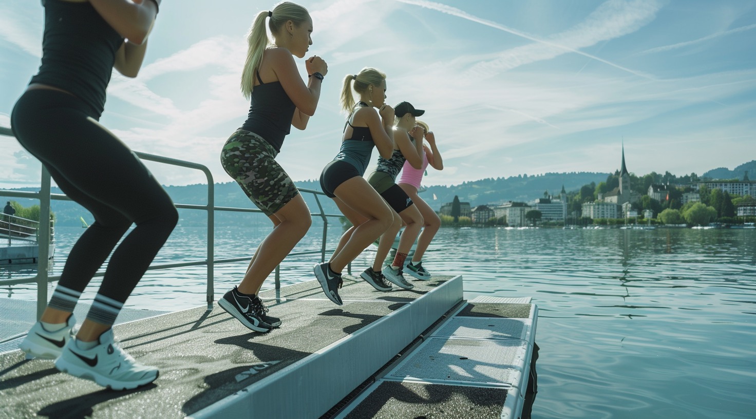 Seebad Enge Boot Camp Workouts im April - Templeshape